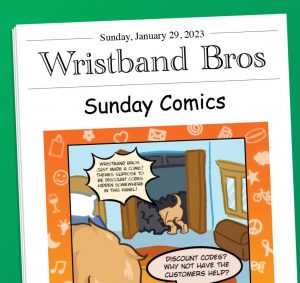 WB Sunday Comics: First Edition – The Wristband Blog